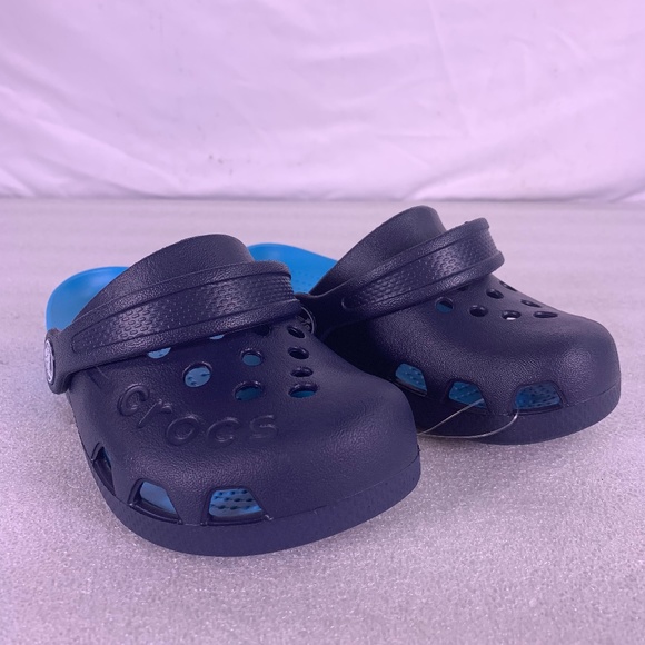 CROCS | Shoes | Crocs Electro Kids Clogs Navy Electric Blue | Poshmark